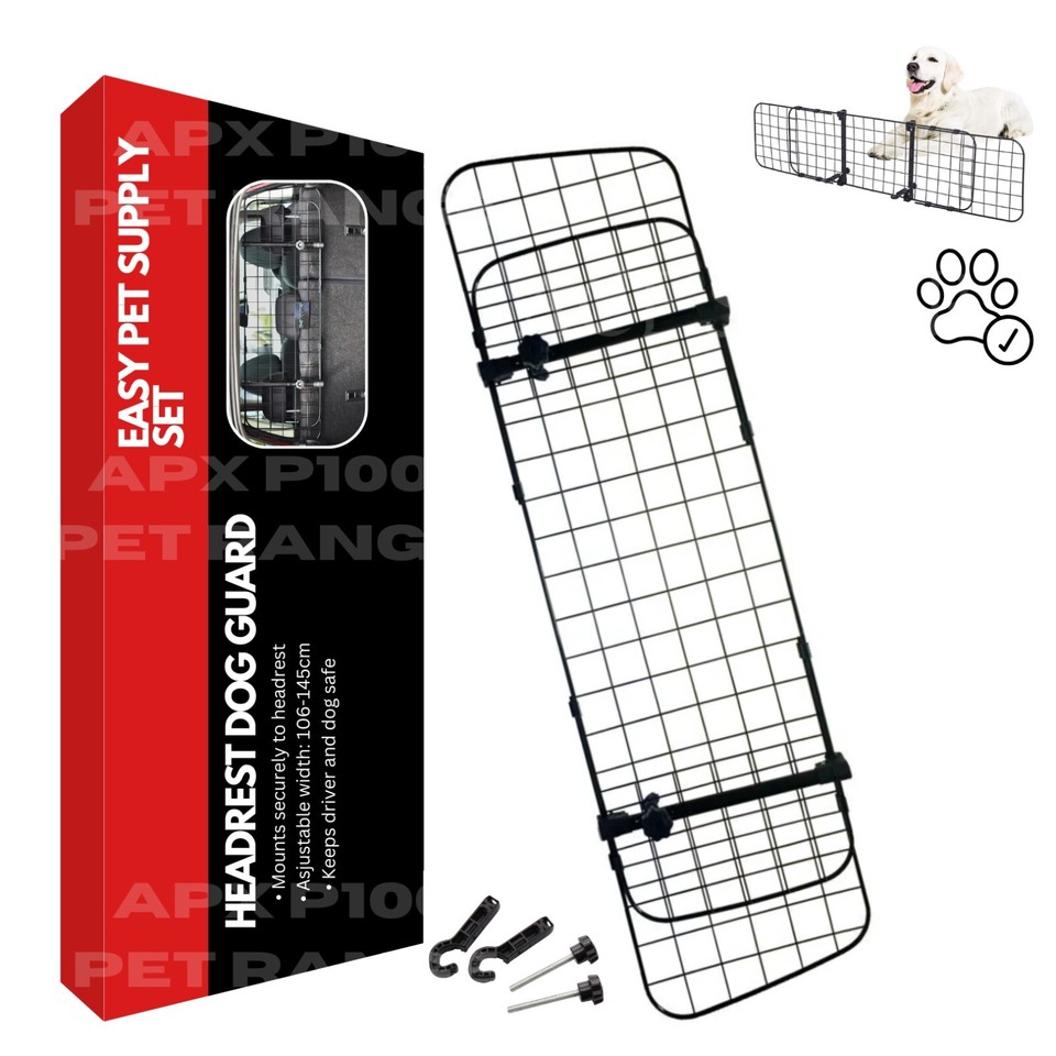 FOR FORD KUGA 2013-2019 - Adjustable Mesh Dog Guard Pet Safety Metal ...