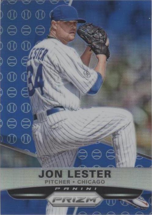 2015 Panini Prizm - Jon Lester #89 Blue Baseball Prizm for sale online ...