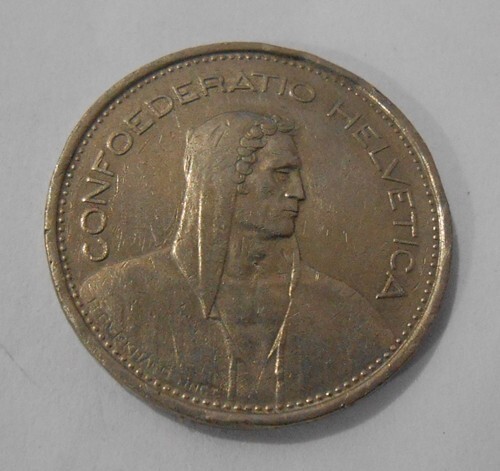 1968 Switzerland 5 FR Coin | eBay