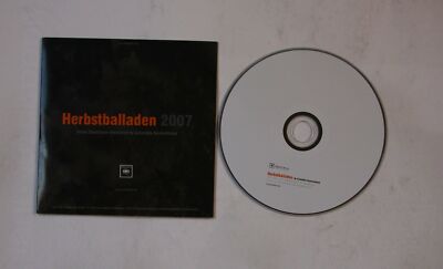 Herbstballaden 2007 EUAdvCardcover CD2007 Silbermond Revolverheld ...