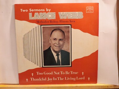 LANCE WEBB METHODIST BISHOP ILLINOIS AREA TWO SERMONS WORD LP 6140 NEAR ...