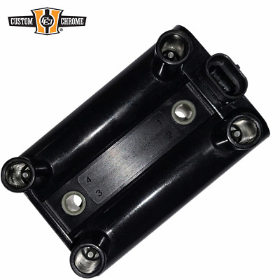 Black M8 Ignition Coil Fits For Harley Touring Road King 2007+ Replace ...