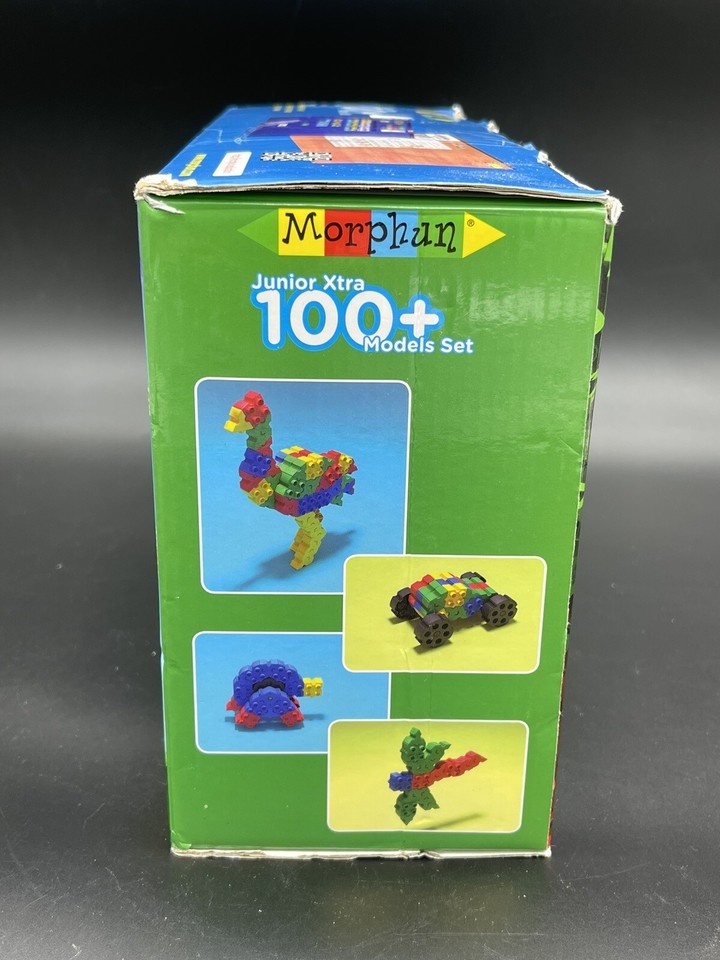 Morphun STEM Building Bricks Set, Junior Xtra, 200 Piece Set Builds 100+ Models | eBay