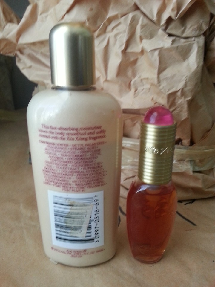 REVLON XIA XIANG PERFUME SPRAY 3/8 OZ ~ TEA SILK BODY LOTION 4 oz. RARE ...
