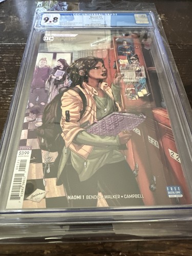 Naomi 1 CGC 9.8 DC Comics Variant Cover 1st app of Naomi | eBay