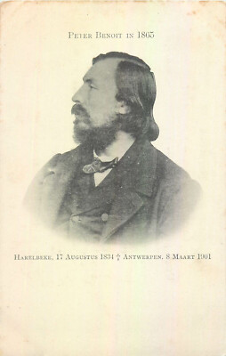 Historical figures Flemish composer of Belgian nationality Peter Benoit ...