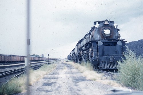 UP UNION PACIFIC Railroad Train Steam 3830 NORTH PLATTE NE 1958 Photo ...
