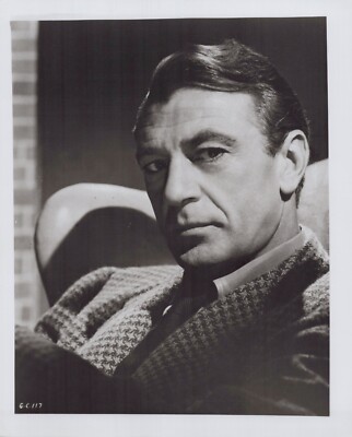 Gary Cooper (1970s) Handsome Hollywood Actor - Stunning Portrait Photo ...