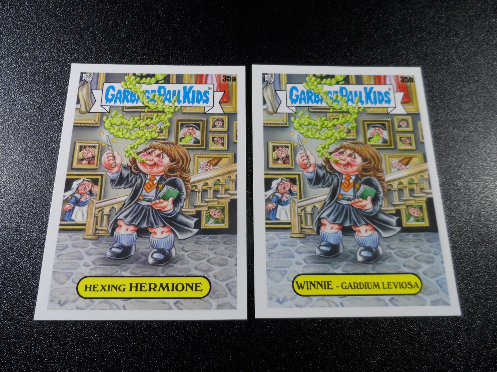 Harry Potter Hermione Emma Watson J K Rowling Spoof Garbage Pail Kids 2 ...