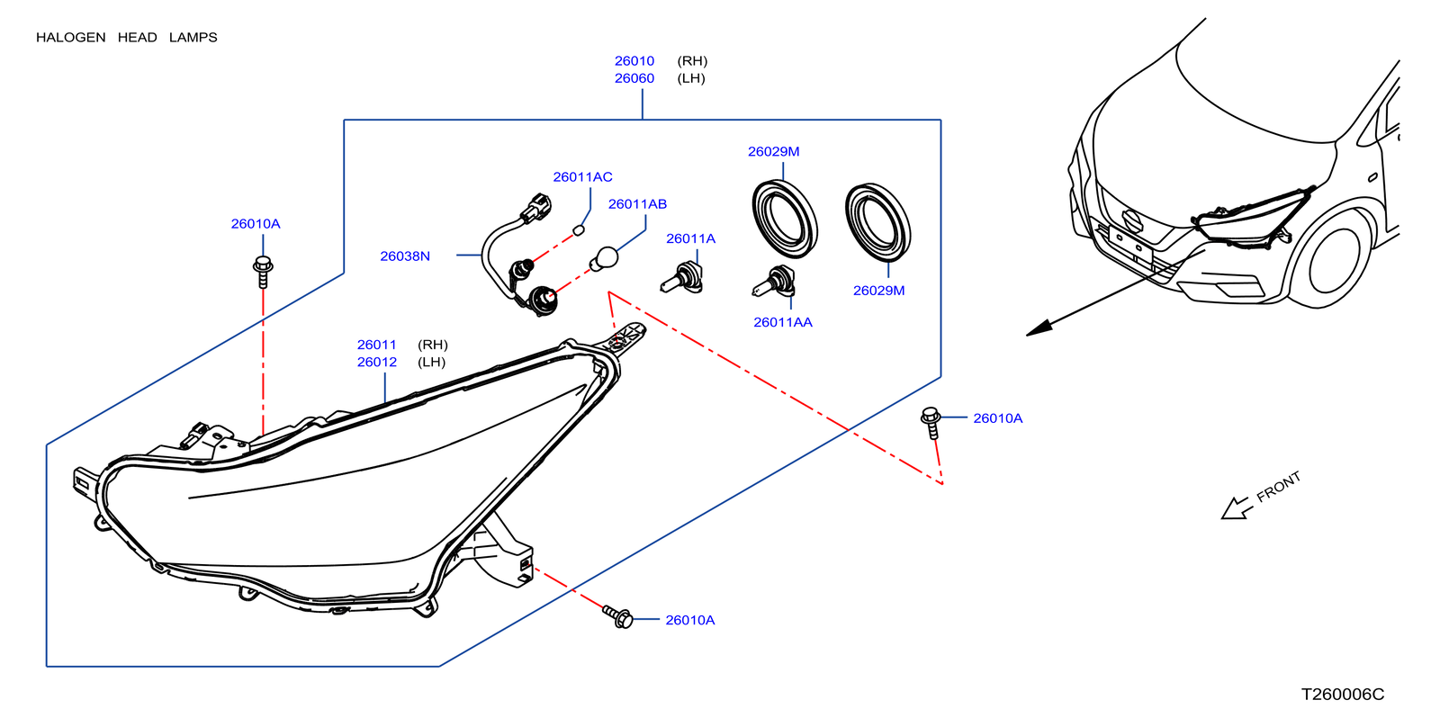 26296-8992a Nissan Bulb 262968992A Genuine OEM Part for sale online | eBay