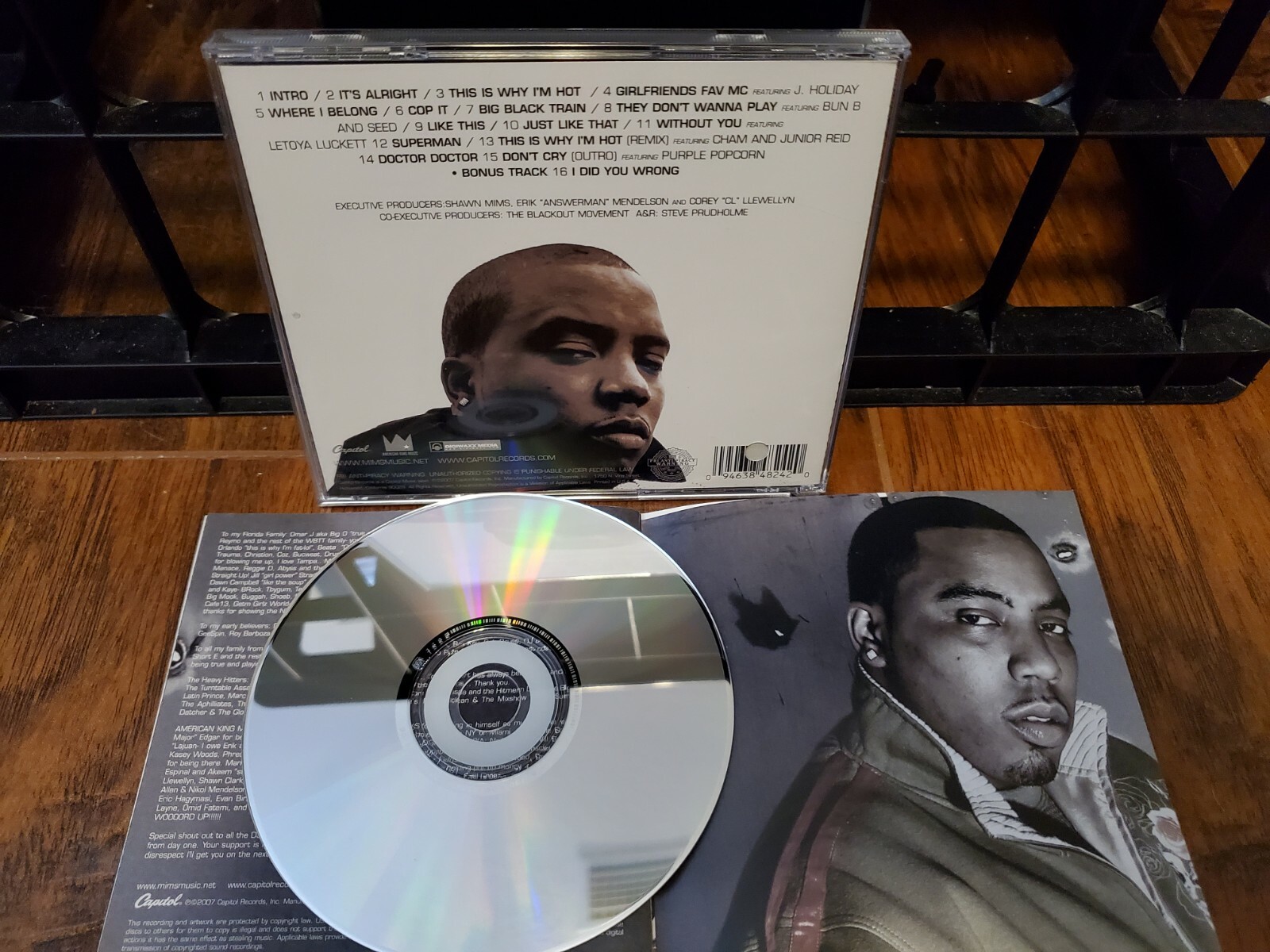 MIMS "Music Is My Savior" CD, (2007), feat: Bun B (of UGK), J. Holiday ...