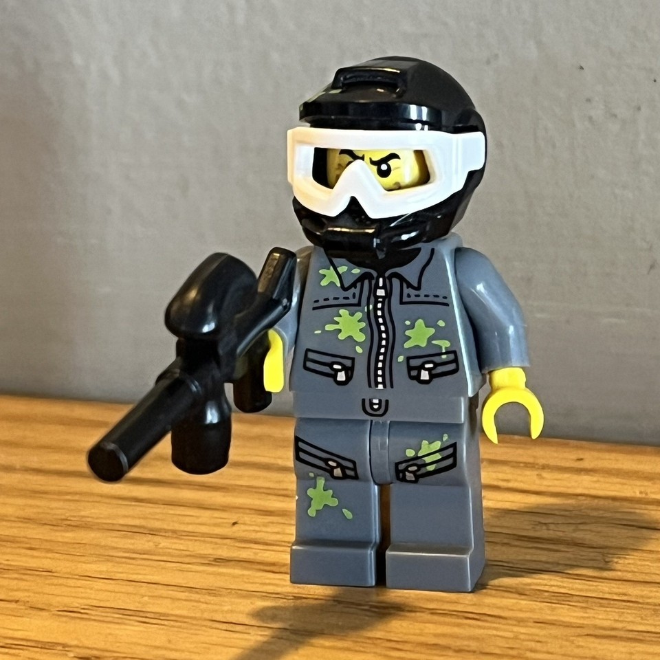 Paintball Player and Gun Series 10 CMF Lego Minifigure Figure mini Fig ...