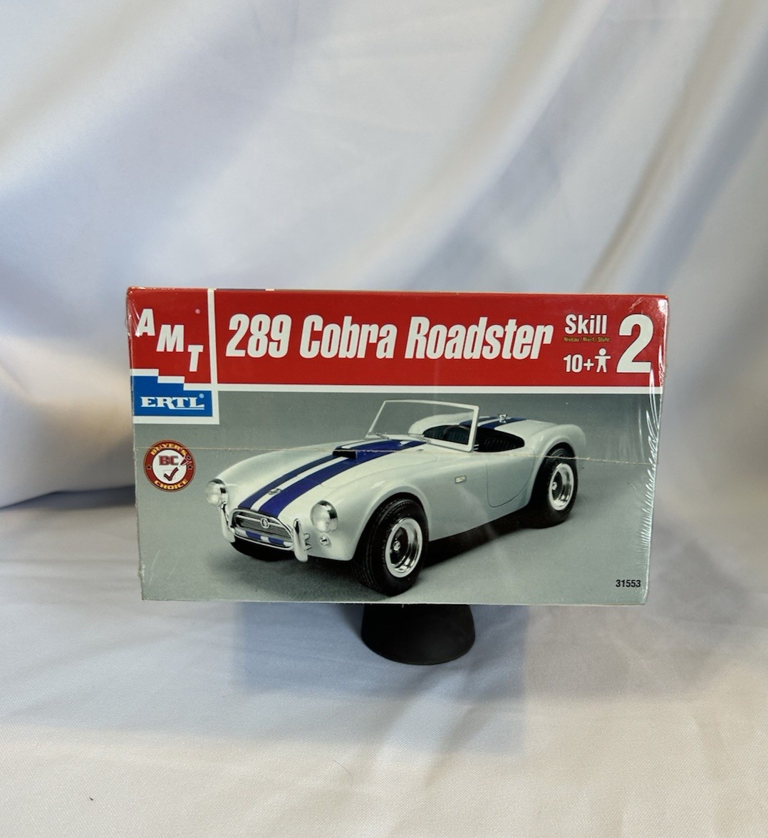 AMT SHELBY 289 COBRA Roadster model kit NEW in Factory SEALED BOX-FREE ...