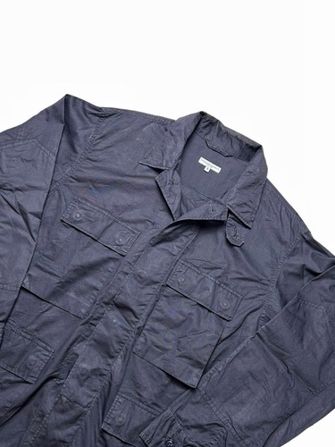 Engineered Garments BDU Jacket Navy Blue Parka Jackets Cotton Poplin ...