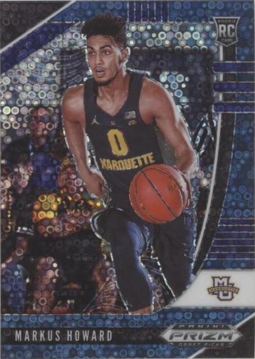 2020-21 Panini Prizm Draft Picks - Markus Howard #80 Blue Fast Break Prizm /175 (RC) for sale ...