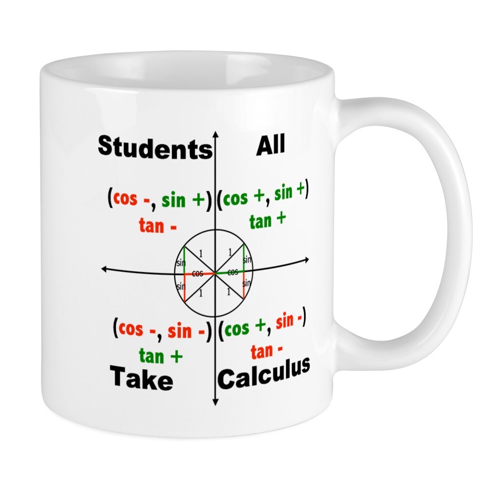 CafePress All Students Take Calculus Mug 11 oz Ceramic Mug (855832202 ...