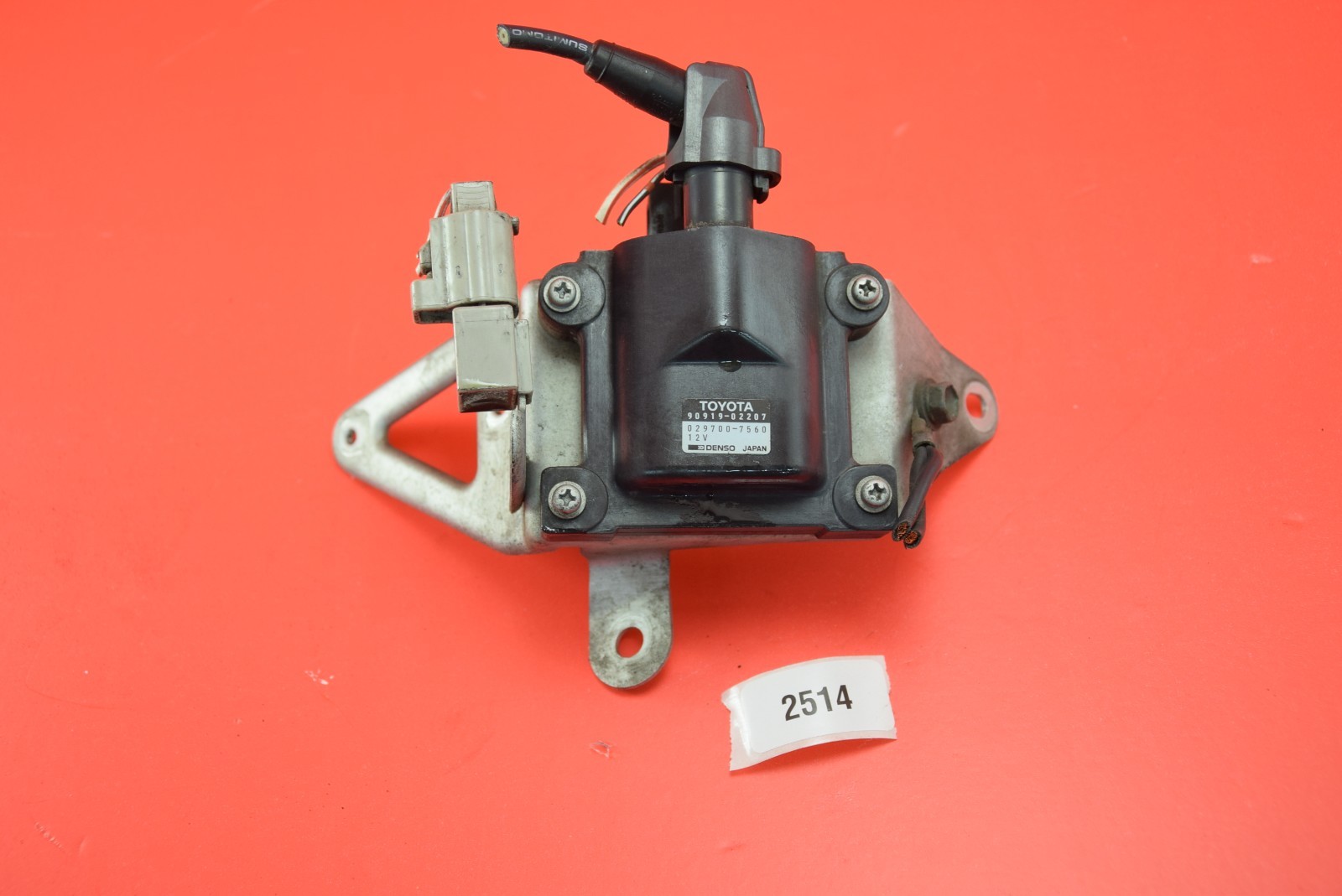 Y19 92 93 TOYOTA CAMRY IGNITION COIL 6 CYL 3VZFE ENG 90919-02207 74636 ...