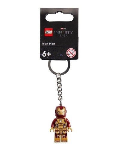 LEGO 854240 Marvel Super Heroes Iron Man Keychain Keyring Brand New | eBay
