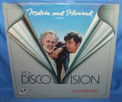 MELVIN AND HOWARD 1980 LASERDISC MCA DISCOVISION HOME VIDEO LASER DISC ...