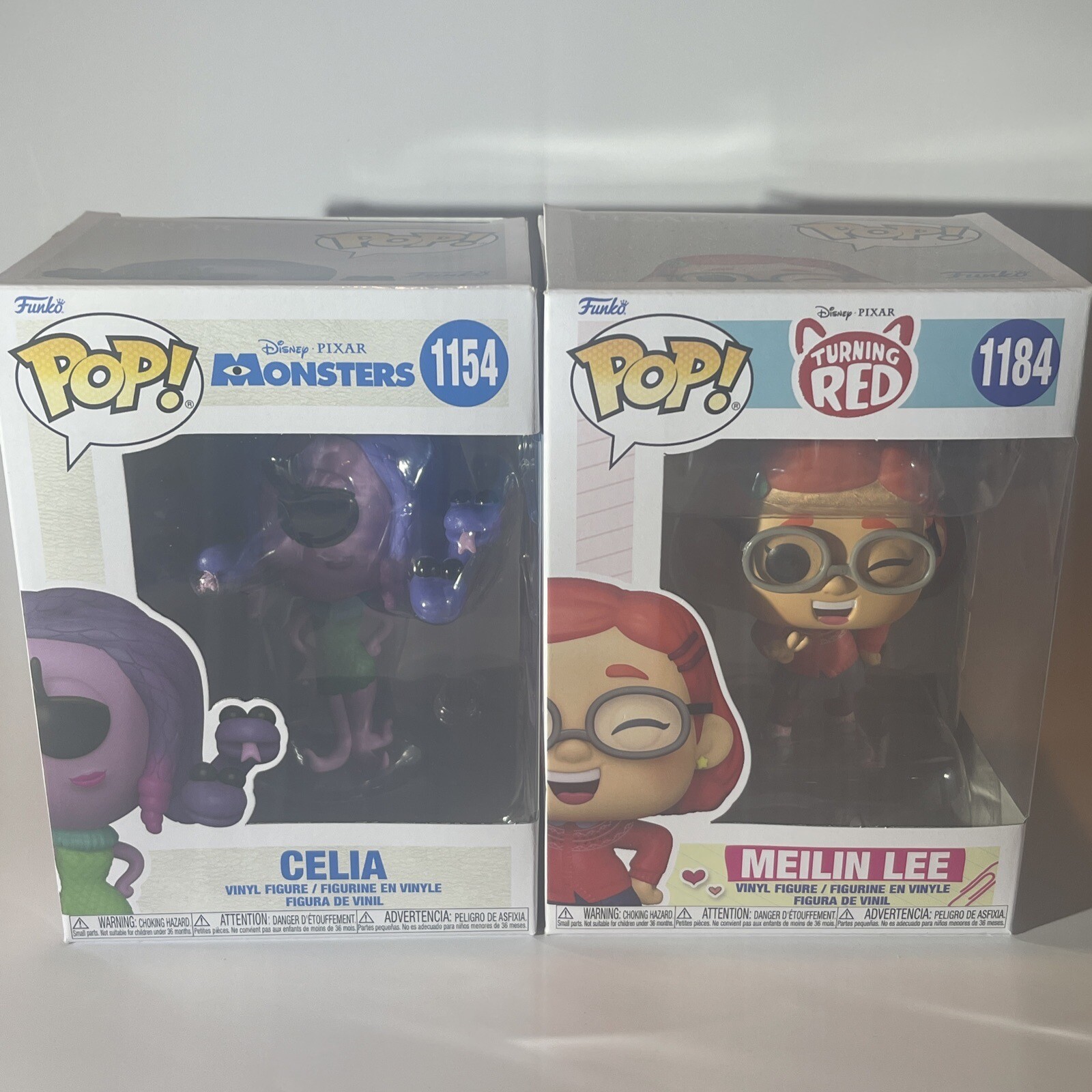 Pixar Funko Pop Bundle Celia 1154 And Meilin Lee 1184 | eBay