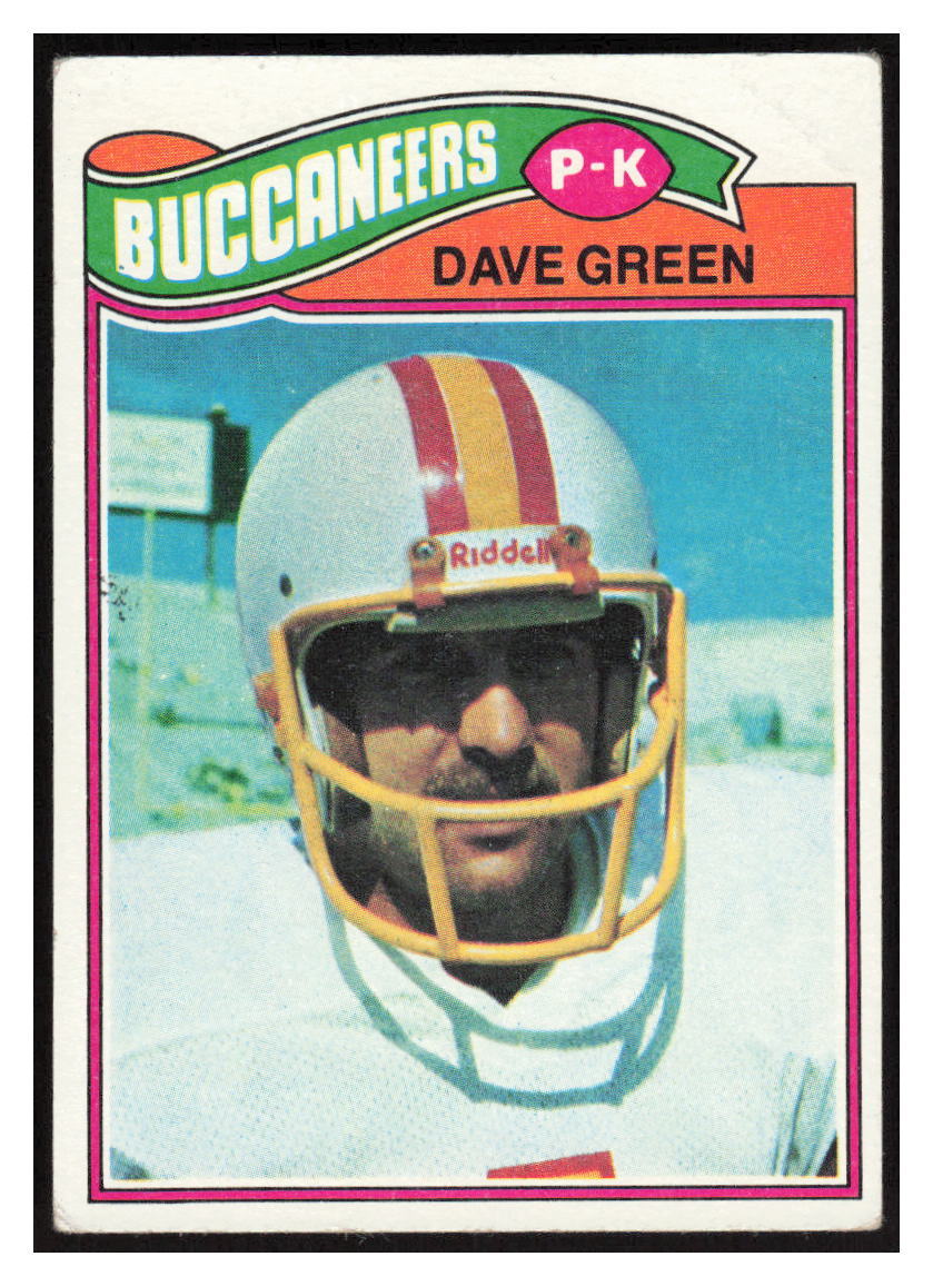 1977 Topps Mexican #338 Dave Green - Tampa Bay Buccaneers | eBay