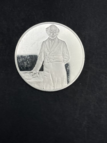 Sterling Silver Coin- President Van Buren 8th Pres Oficial Presidential ...