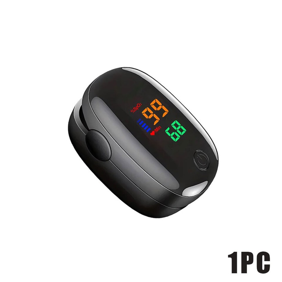 Finger Pulse LED Meter SpO2 Heart Rate Monitor Blood Oxygen Saturation ...