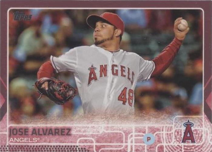 2015 Topps Update Series - Jose Alvarez #US339 Pink /50 for sale online ...