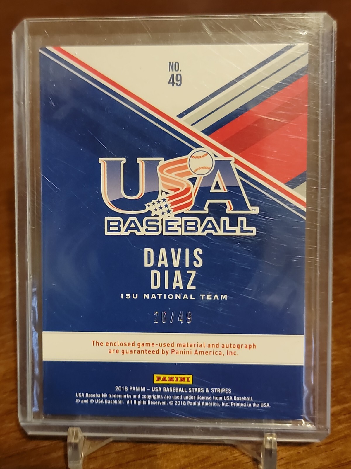 2018 Panini USA Baseball Stars & Stripes - USA Silhouettes Signatures ...