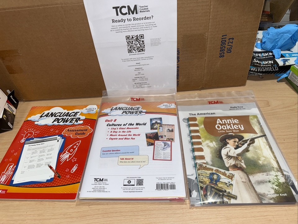 Language Power Grades 3-5 Level B Teacher Created Materials TMC ...