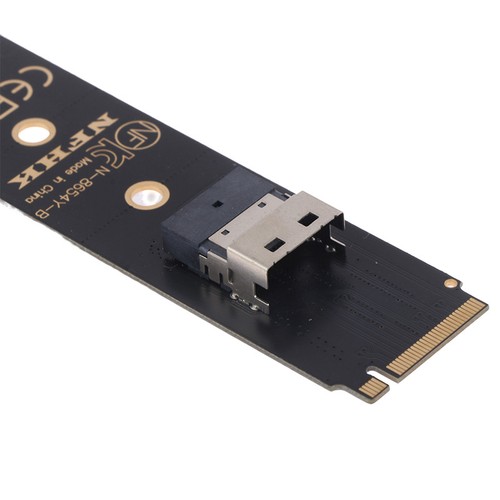 NVMe M.2 NGFF to Slimline SAS Adapter Converter Card For PC Desktop ...