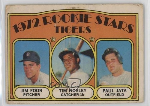 1972 O-Pee-Chee 1972 Rookie Stars Jim Foor Tim Hosley Paul Jata #257 ...