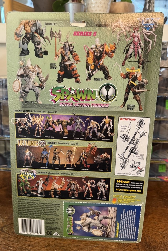 NEW Sealed Vintage 1996 Todd McFarlane Toys Spawn Series 5 V2 VANDALIZER Figure | eBay
