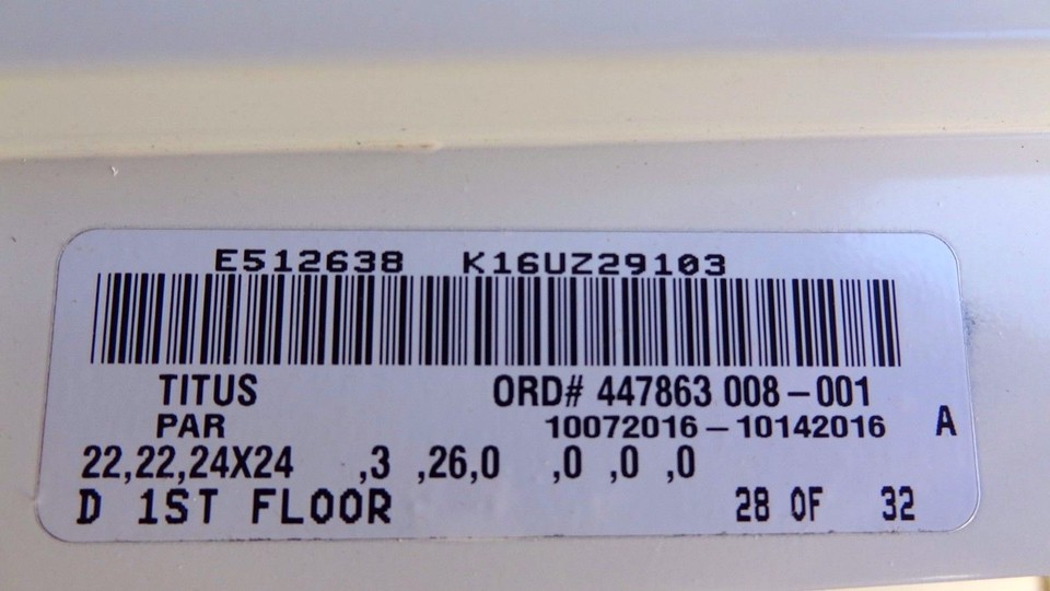 Titus PAR Steel Perforated Return Diffuser 22 x 22 ~ White Pack of 2 | eBay