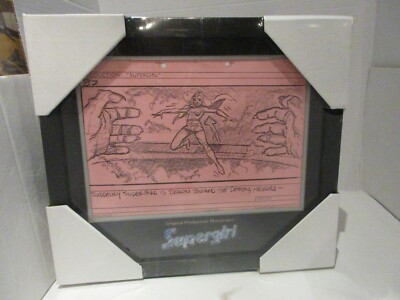 DC Comics Supergirl 1984 Movie Storyboard Propstore MIP $106 | eBay