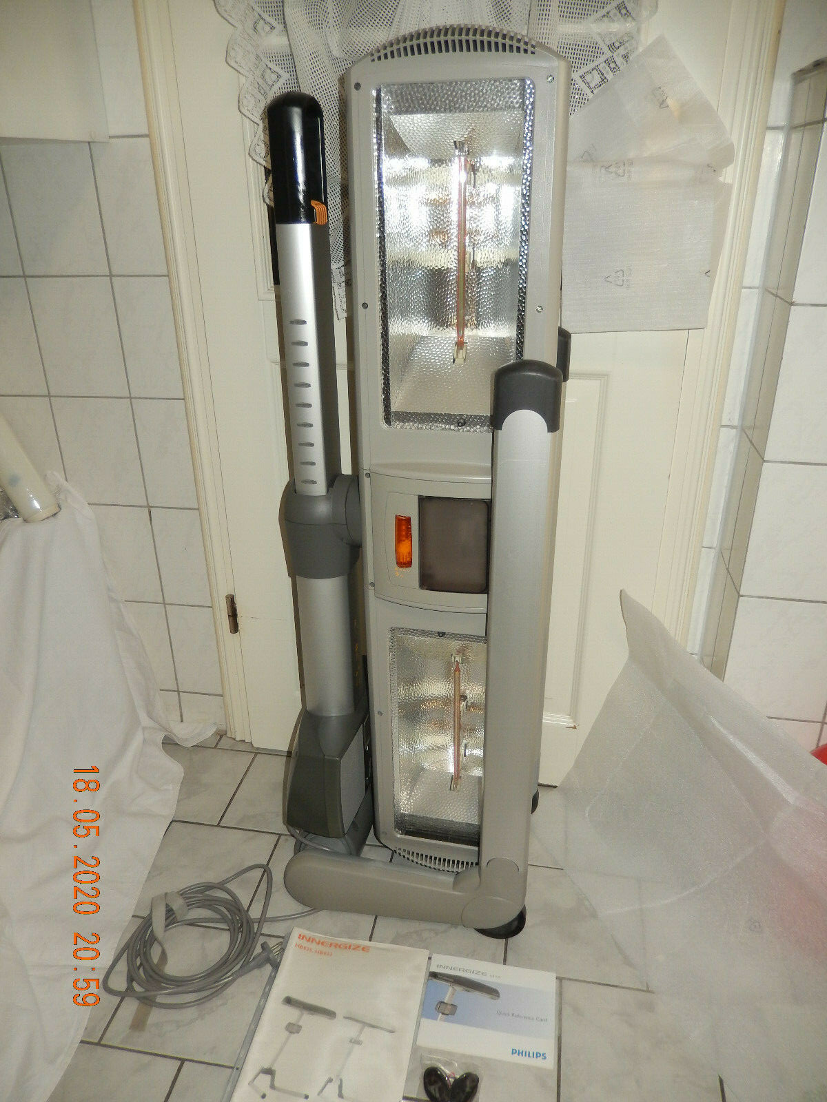 PHILIPS Innergize HB 935/01 Solarium mit Infrarotstrahlung,Duftfach ...