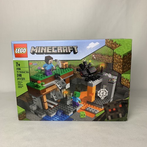 LEGO Minecraft The Abandoned Mine 21166 Building Kit 248 Pieces Sealed ...