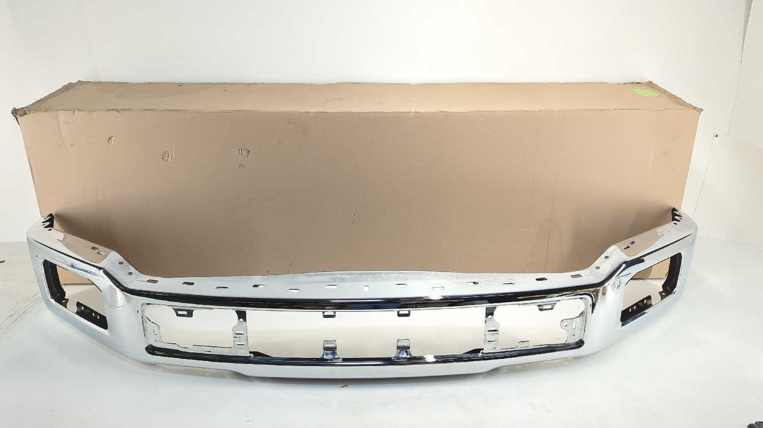 New OEM Genuine Ford Front Steel Bumper 2018-2020 F-150 Chrome JL3Z ...