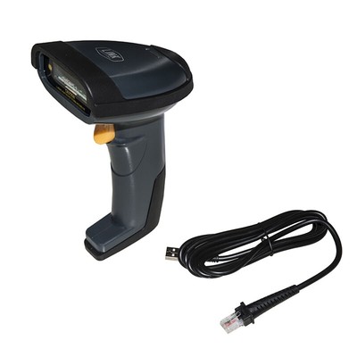Barcode Scanner Lettore di Codici a Barre Laser USB CCD 1D Nero LKLET18 ...
