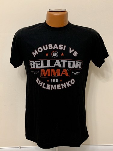 Bellator MMA 185 Mousasi vs Shlenmenko Fight T-shirt. Size Small. Good ...