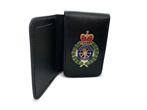 Ambulance Service ID/Card Leather Holder Wallet - First Responder ...