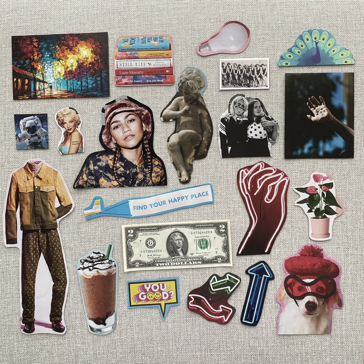 Magazine Collage Projects