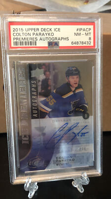 2015 UD Upper Deck Ice Colton Parayko Rookie Autograph Auto /499 RC ...