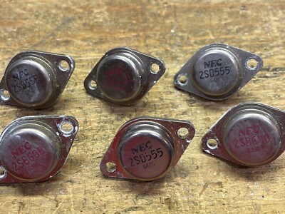 2SB600 / 2SD555 NEC original Output Transistors TESTED OKRemoved from ...