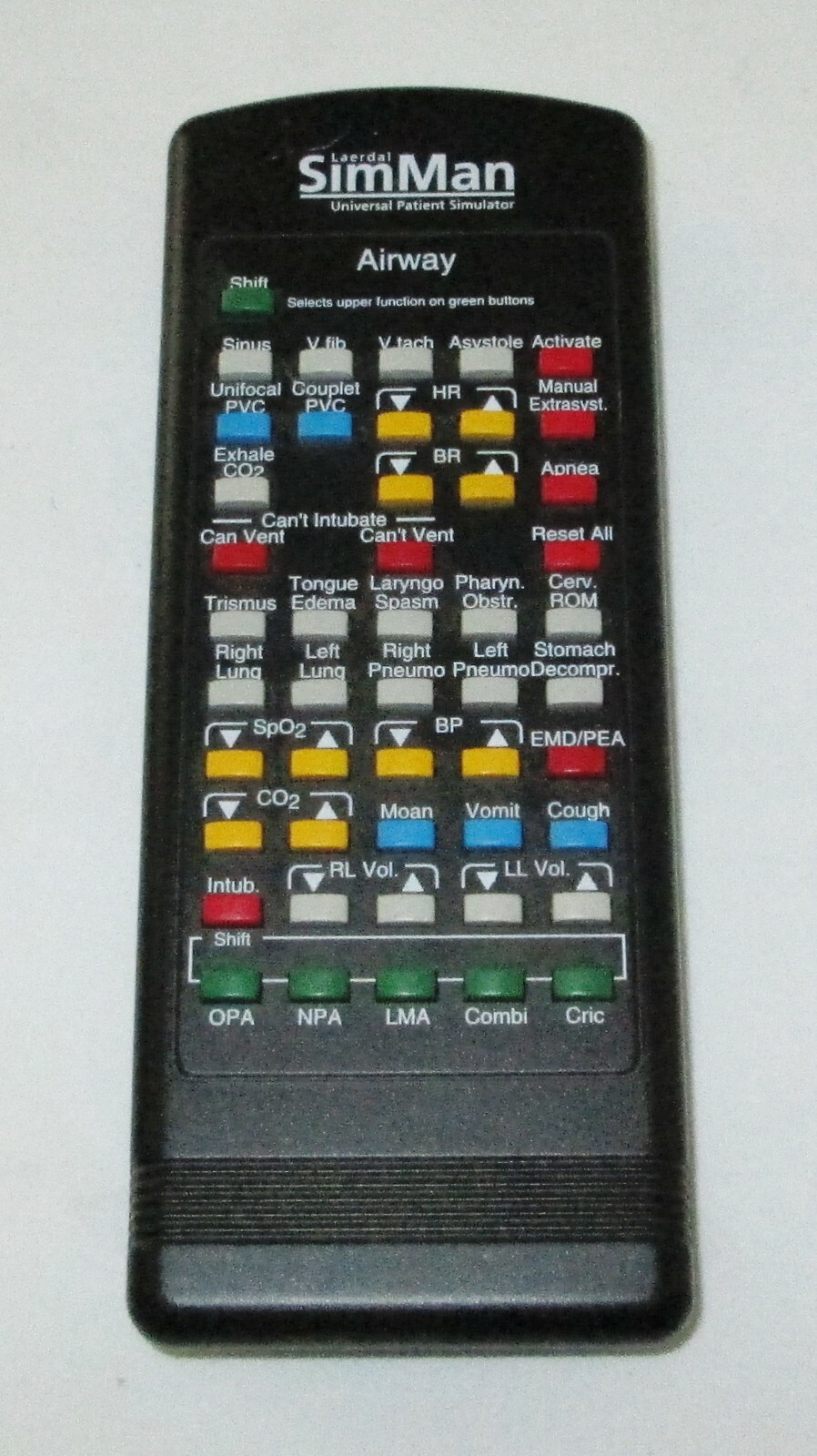 Laerdal SimMan Universal Patient Simulator Airway Remote Control - Free ...