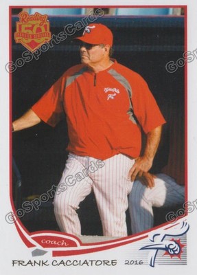 2016 Reading Fightin Phils Frank Cacciatore Phillies HC | eBay
