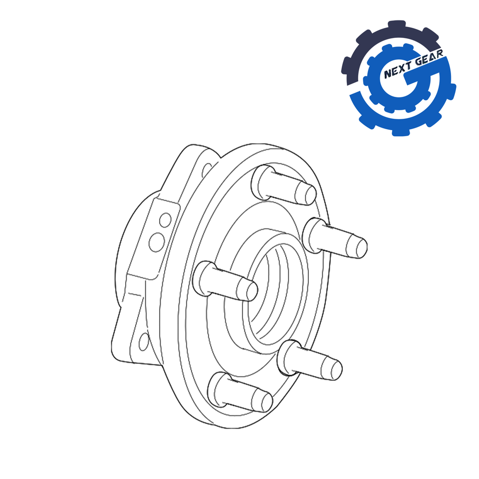 OEM Mopar Left or Right Brake Hub & Bearing 2021-2024 Grand Cherokee ...