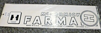 International Farmall model H replacement decal set Steiner Tractor ...