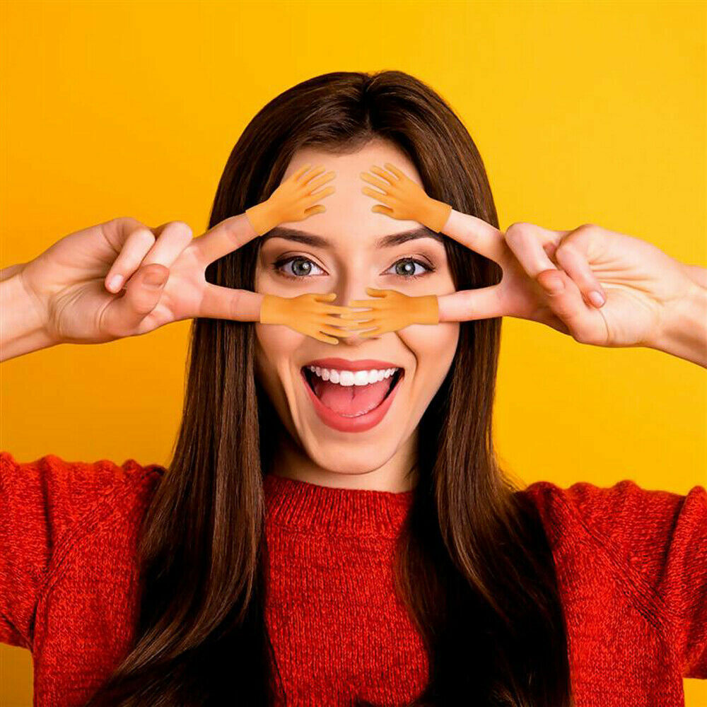 2/10x Game Gift Kids Mini Hands Toy Finger Puppets Party Child Fingers ...