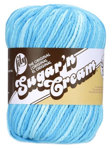 Sugar'n Cream Yarn - Ombres Super Size Swimming Pool 57355284104| eBay